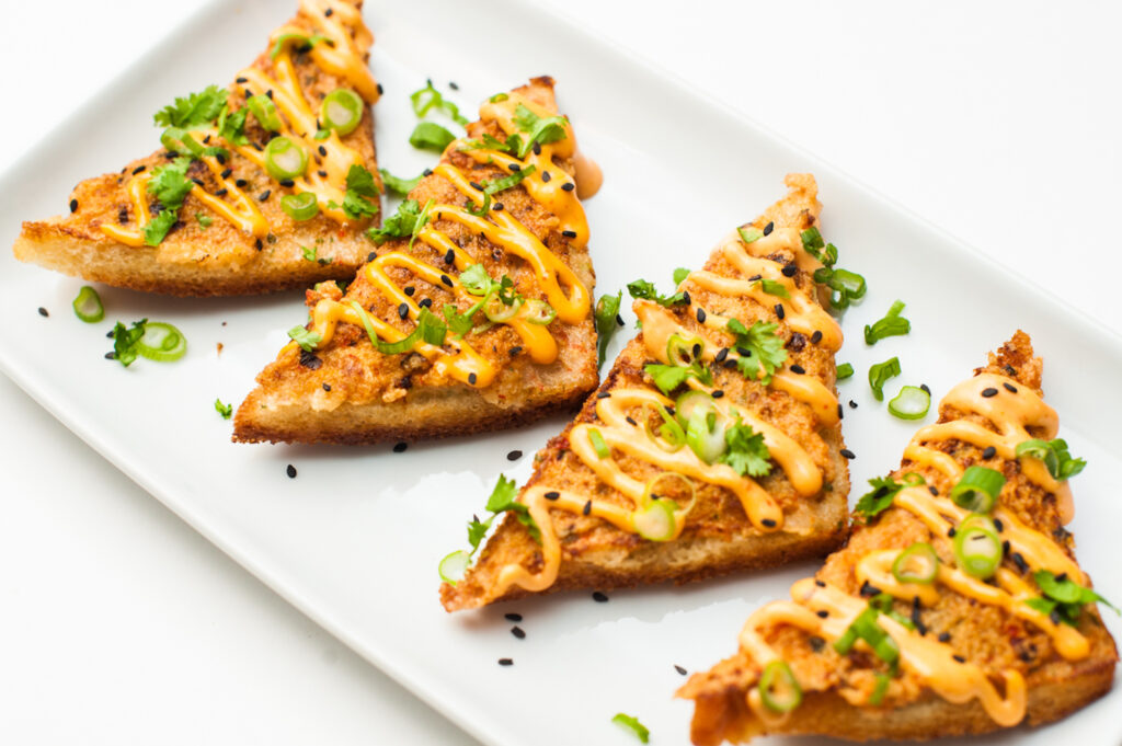 Shrimp Toast - Made By Nashish