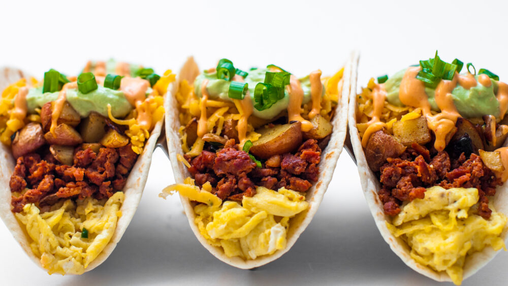 Chorizo Breakfast Tacos - Made By Nashish